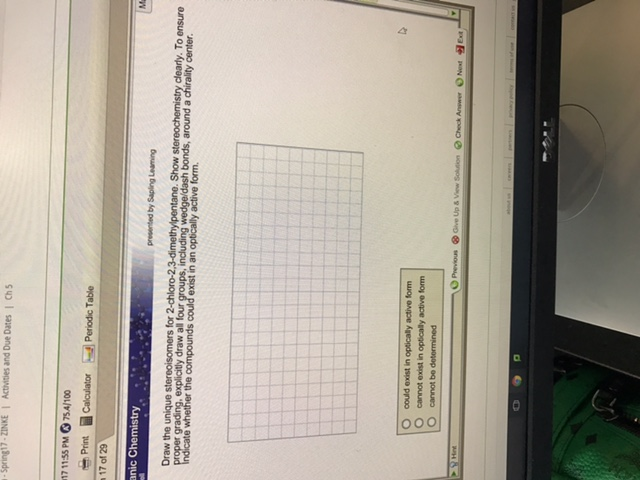 Solved Draw the unique stereoisomers for 2-chloro-2, | Chegg.com