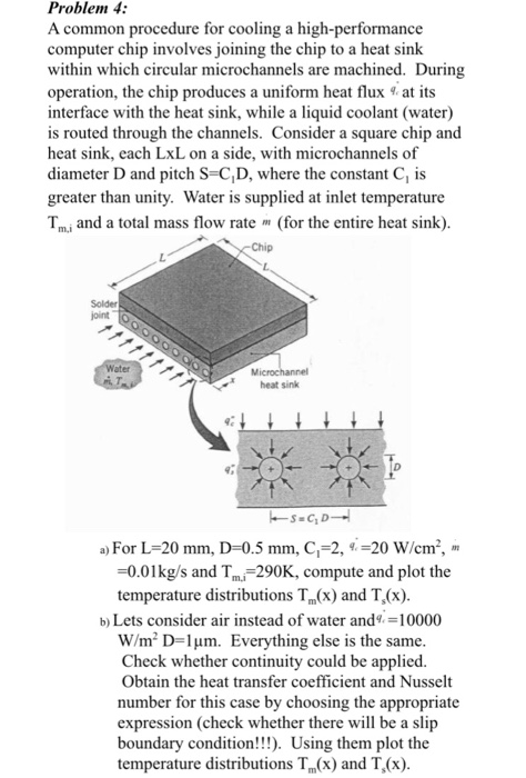 Solved A common procedure for cooling a high-performance | Chegg.com