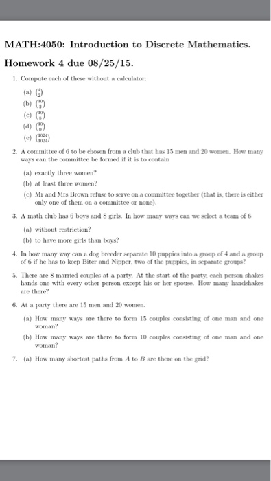 Solved Introduction to discrete mathDont know how this | Chegg.com