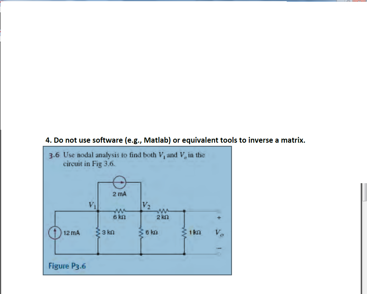Solved Do not use software (e.g., Matlab) or equivalent | Chegg.com
