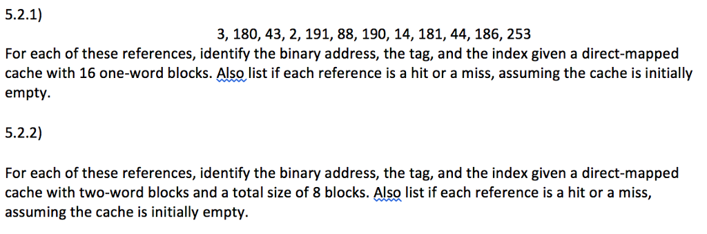 Solved For each of these references, identify the binary | Chegg.com