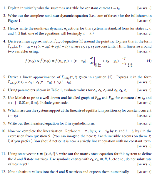 Solved For this Auto Control Question, I am trying to create | Chegg.com