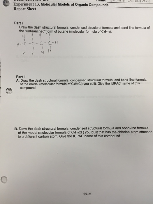 Solved Draw the dash structural formula, condensed | Chegg.com