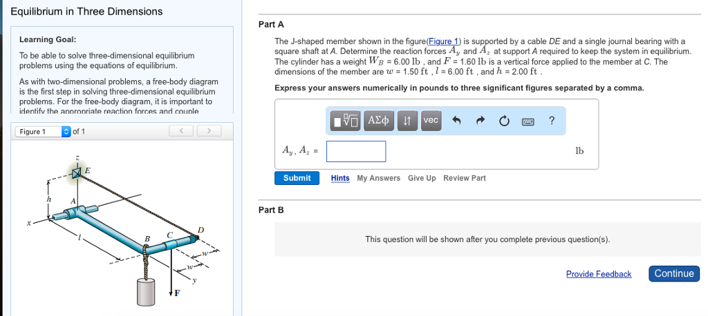Solved To be able to solve three-dimensional equilibrium | Chegg.com
