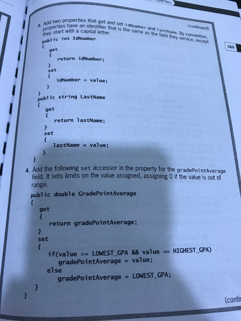 Solved This is for C# using microsoft visual studio. Please | Chegg.com