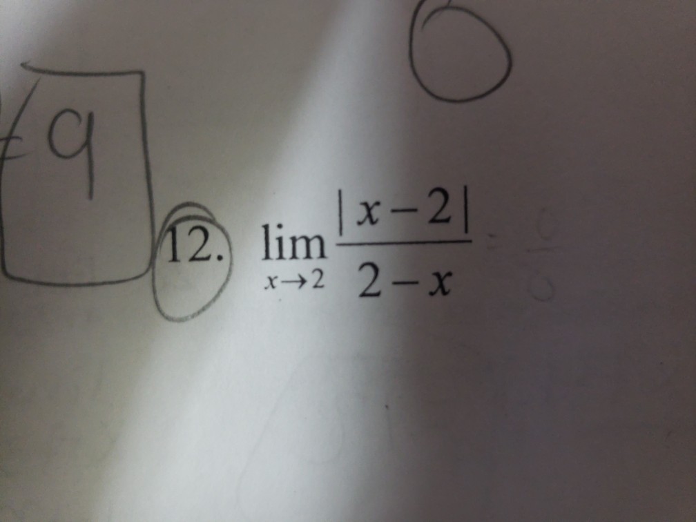 Solved Find the following limits analytically. | Chegg.com