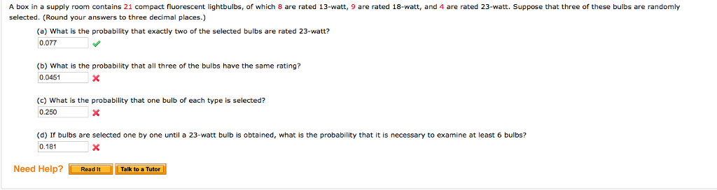 Solved A box in a supply room contains 21 compact | Chegg.com