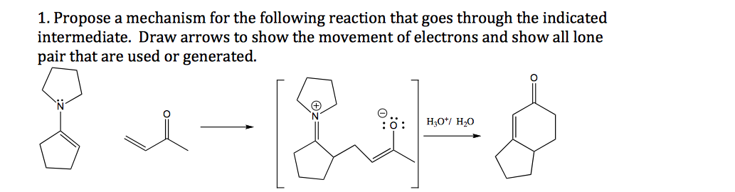 Solved Draw stepwise mechanisms for the following. Use | Chegg.com