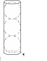 Solved Three balls are packaged in a cylindrical container | Chegg.com