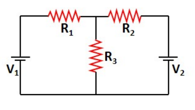 Solved Find the current in the R2 resistor in the drawing | Chegg.com