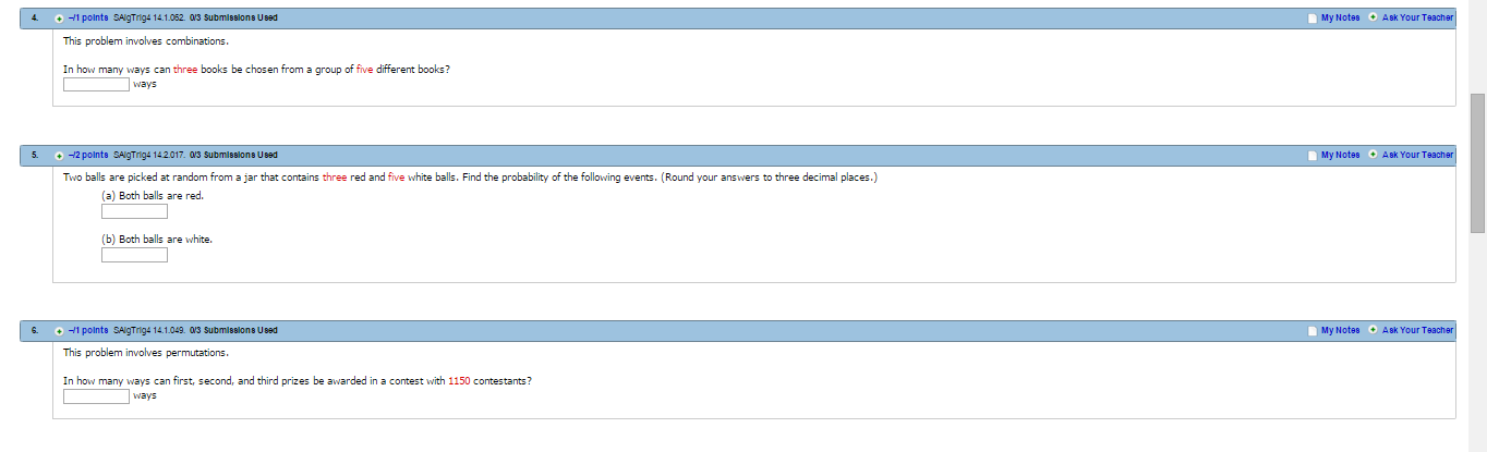 Solved This problem involves combinations. In how many ways | Chegg.com