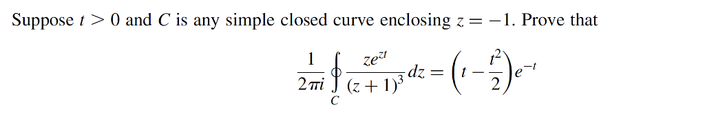 Solved Suppose t > 0 and C is any simple closed curve | Chegg.com