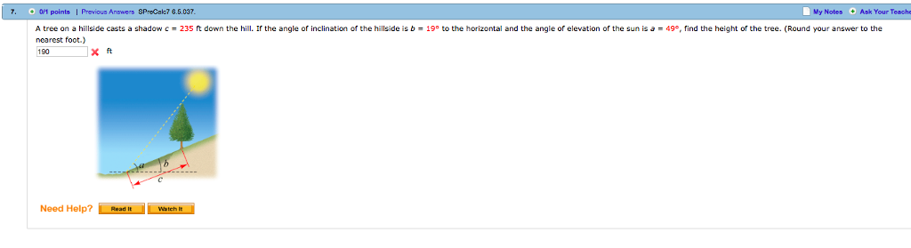 Solved 7. 01 points | Previous Answers SPreCalc7 6.5.037 My | Chegg.com Solved 7. 01 points | Previous Answers SPreCalc7 6.5.037 My | Chegg.com