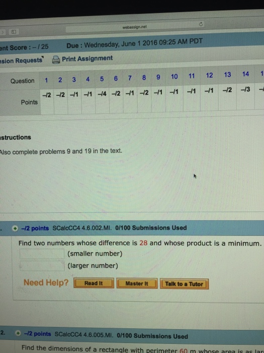 Solved Find two numbers whose difference is 28 and whose | Chegg.com