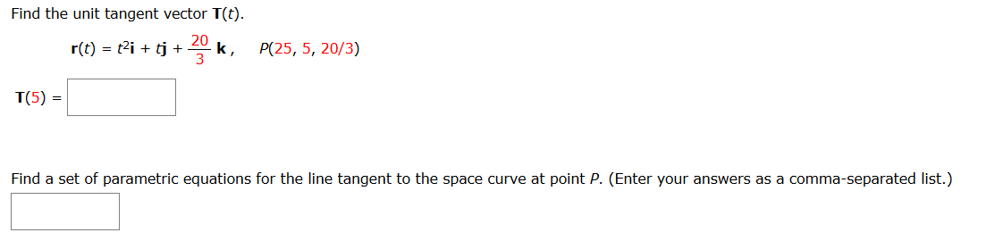 Solved Find the unit tangent vector T(t). r(t) = t^2i + tj | Chegg.com