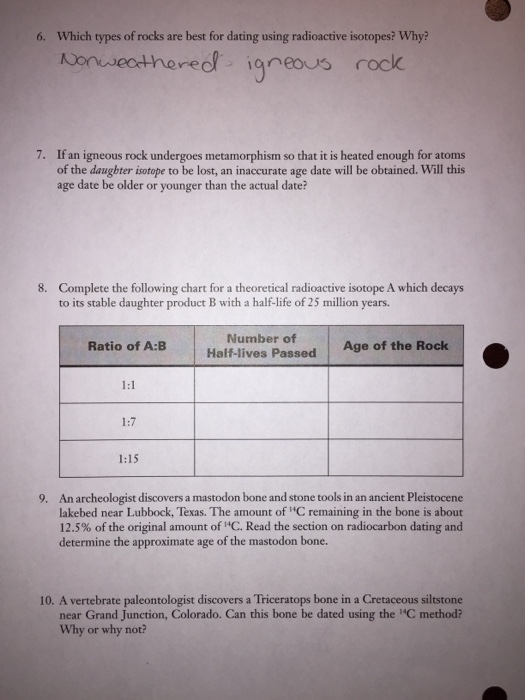 Solved Geologic time | Chegg.com