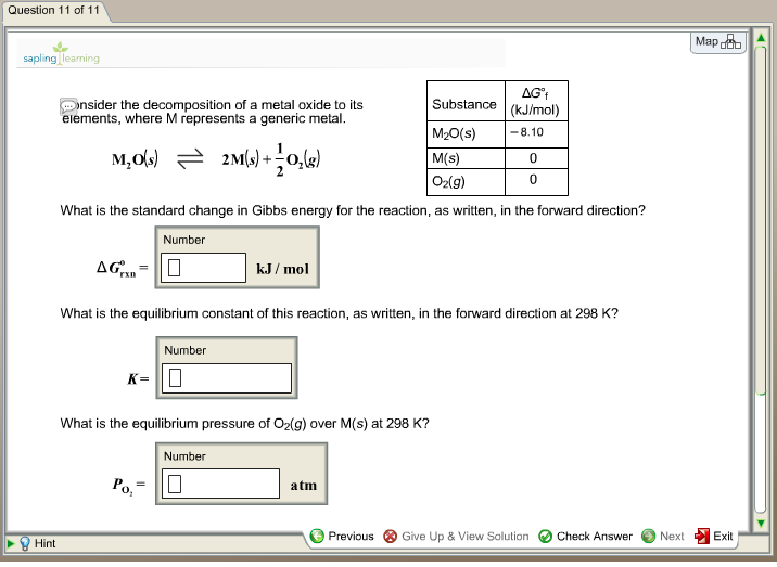 Solved Question 11 of 11 Map A pling AGOf nsider the | Chegg.com