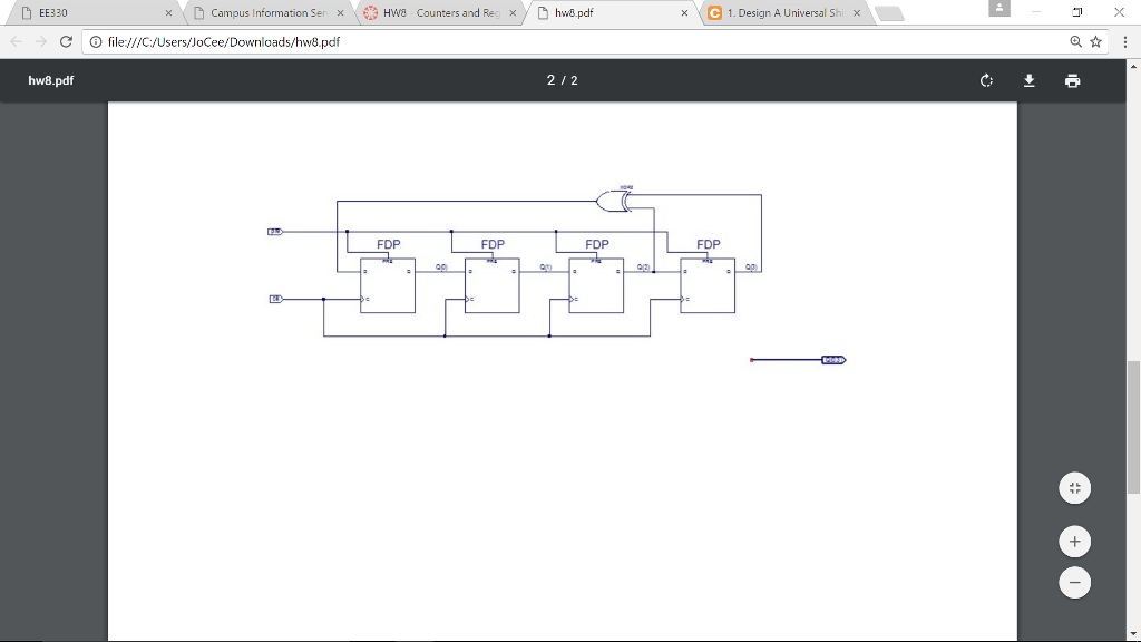 Solved A Linear Feedback Shift Register (LFSR) is a type of | Chegg.com