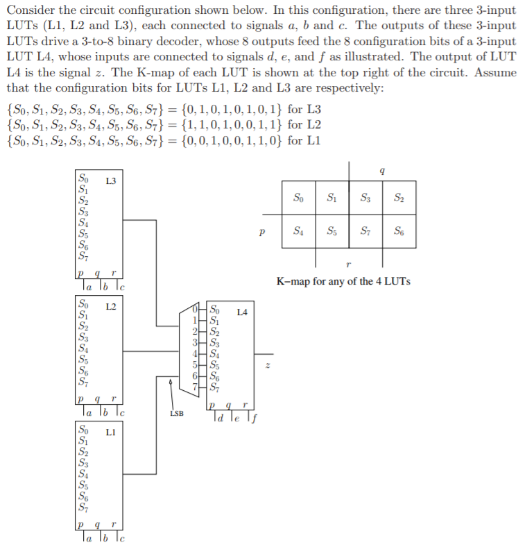 Solved Consider the circuit configuration shown below. In | Chegg.com