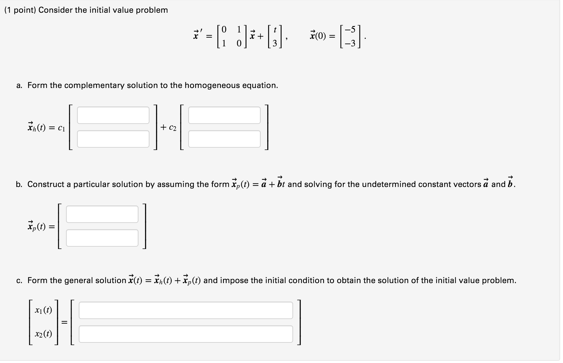 Consider the initial value problem Form the | Chegg.com
