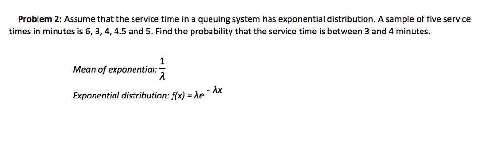 Solved Assume that the service time in a queuing system has | Chegg.com