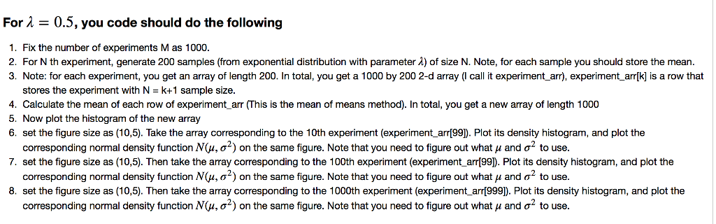 From Lab04, we know that the inverse CDF of an | Chegg.com