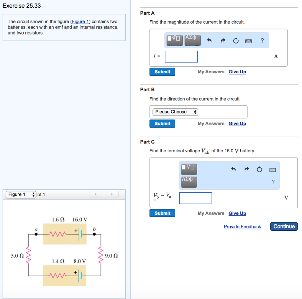 Solved Figure 1 of 1 5.0 (2 1.6 (2 16.0 V 1.4 (2 8.0 V 9.00 | Chegg.com