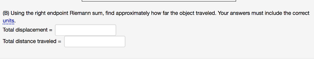Solved Your task is to estimate how far an object traveled | Chegg.com