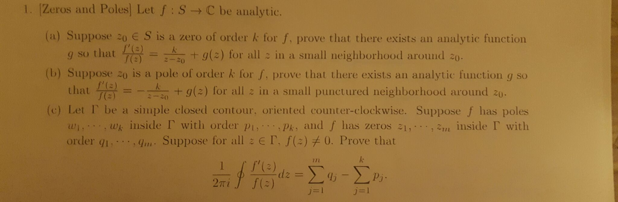 Solved Winding Numbers Let「be a simple closed curve oriented | Chegg.com