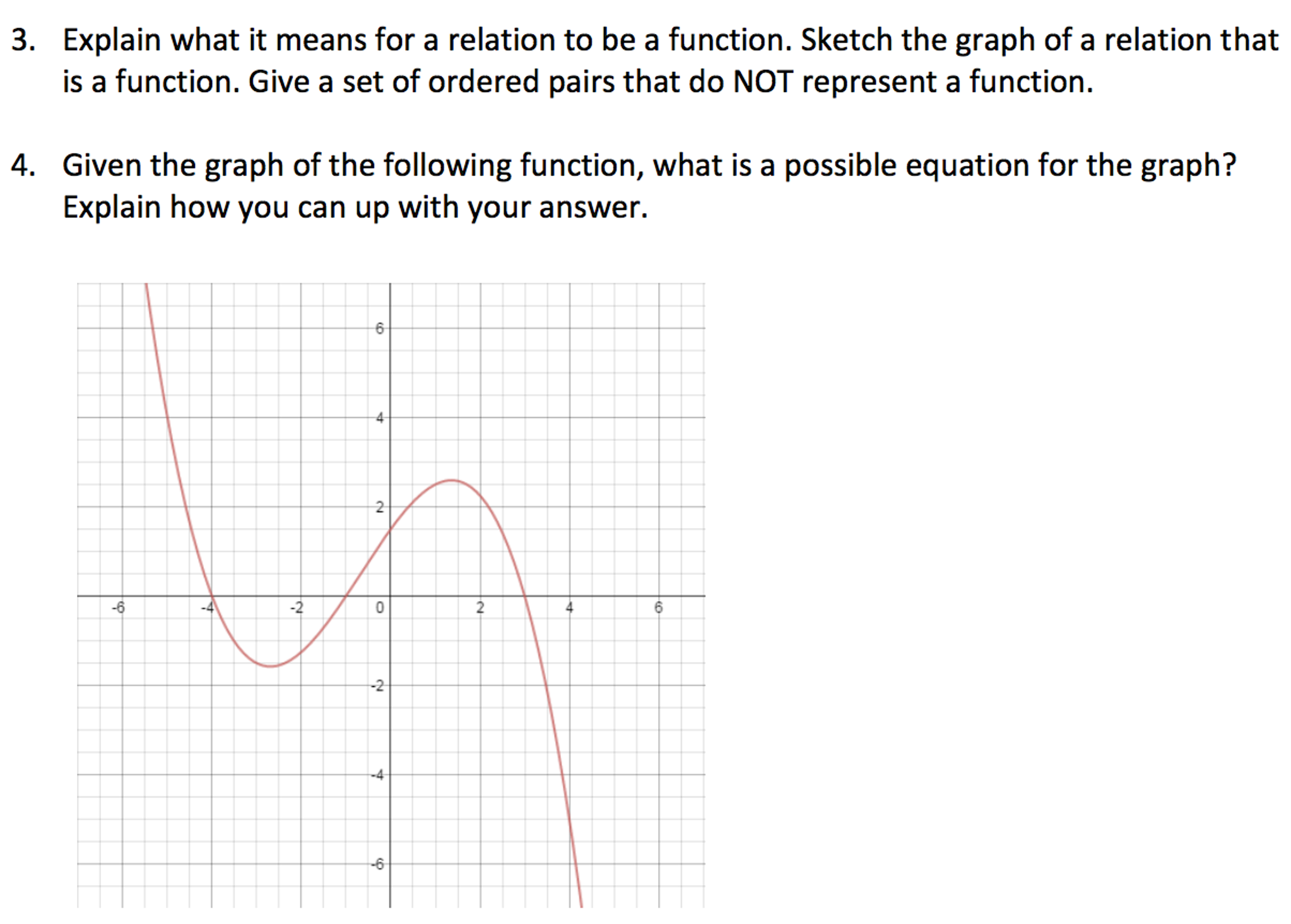 Solved Explain what it means for a relation to be a | Chegg.com