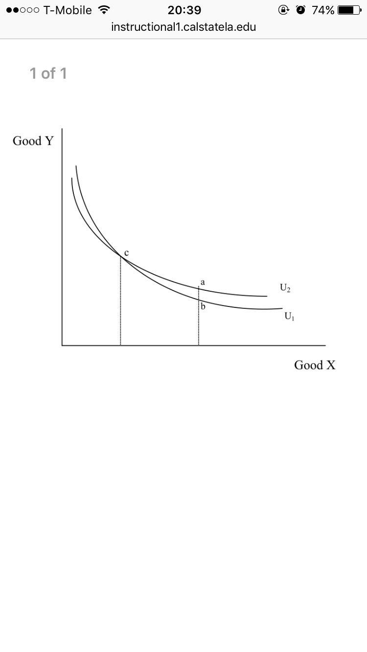 Solved Utilize the assumption that consumers' preferences | Chegg.com