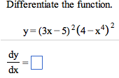 Solved Differentiate the function. | Chegg.com