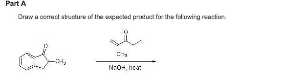 Solved Draw A Correct Structure Of The Expected Product For