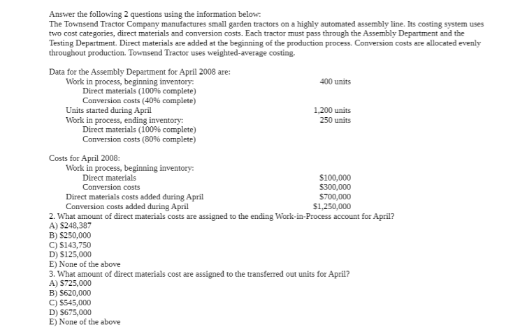 Solved Answer the following 2 questions using the | Chegg.com