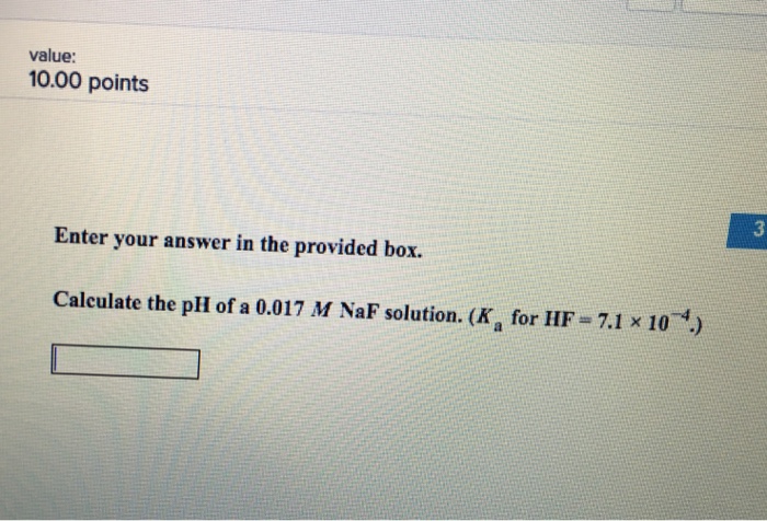 Solved Enter your answer in the provided box. Calculate the | Chegg.com