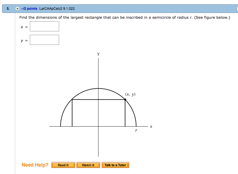 Solved Find The Dimensions Of The Largest Rectangle That Can Chegg solved-find-the-dimensions-of-the-largest-rectangle-that-can-chegg