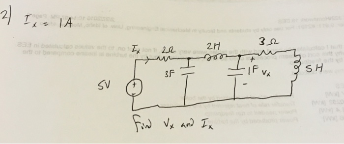 Solved Find Vx and Ix | Chegg.com