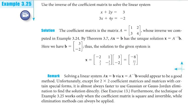 Solved Solve the given system using the method of Example | Chegg.com