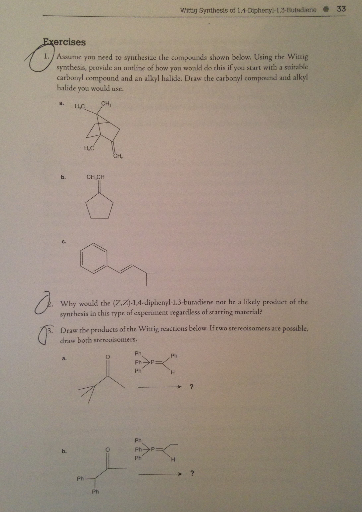 Solved Assume you need to synthesize the compounds shown | Chegg.com