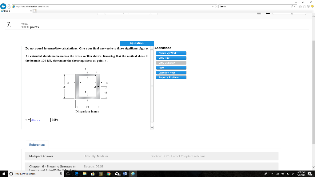 Solved 10 00 points Question Do not round intermedite | Chegg.com Solved 10 00 points Question Do not round intermedite | Chegg.com