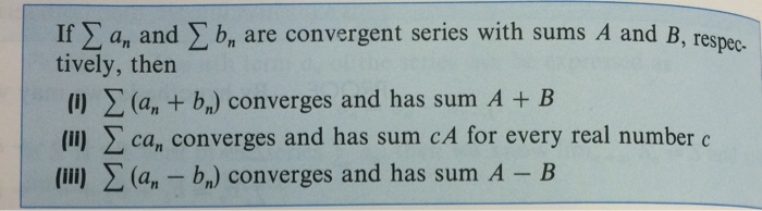 Solved Use known convergent or divergent series, together | Chegg.com