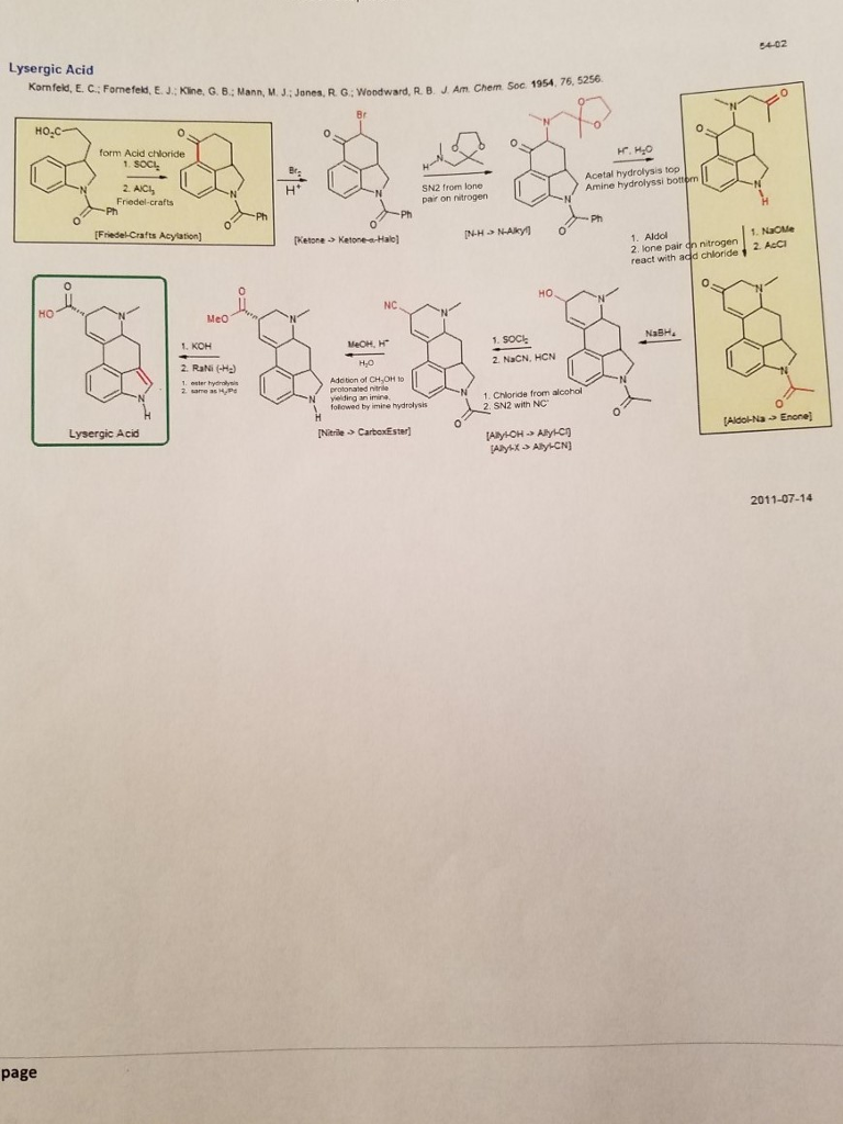 Solved Provide the complete stepwise mechanism for each step | Chegg.com