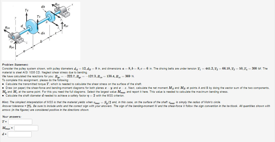 Solved Problem Statement: Consider the pulley system | Chegg.com