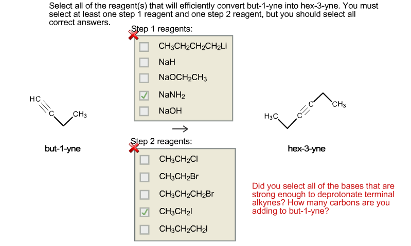 Solved Select all of the reagent(s) that will efficiently | Chegg.com Solved Select all of the reagent(s) that will efficiently | Chegg.com
