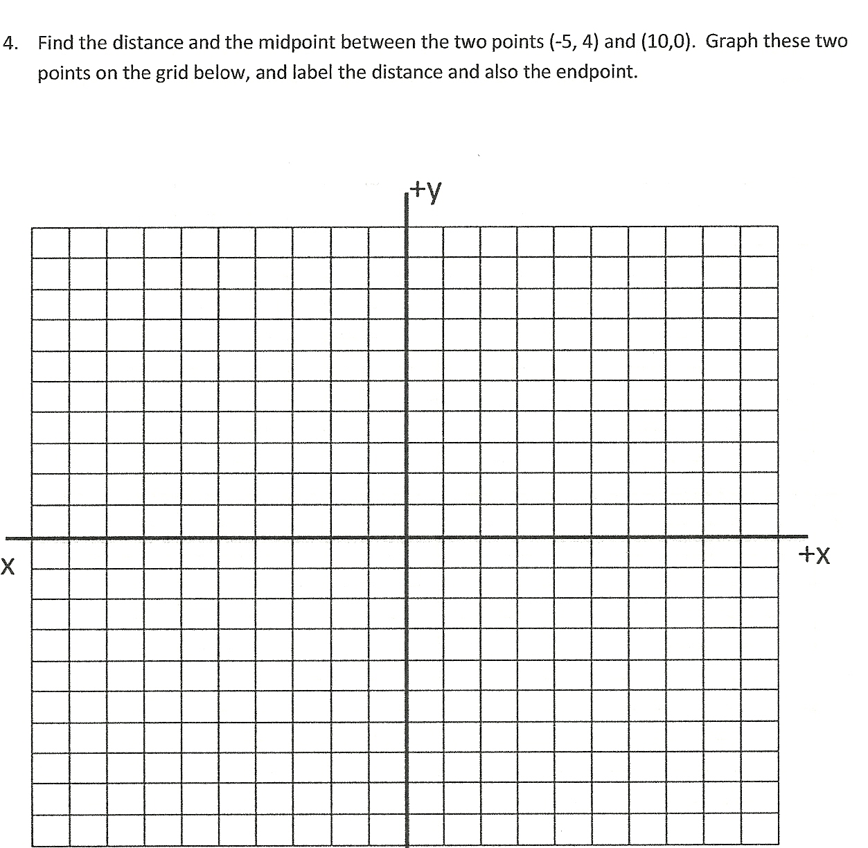 Solved Find the distance and the midpoint between the two | Chegg.com