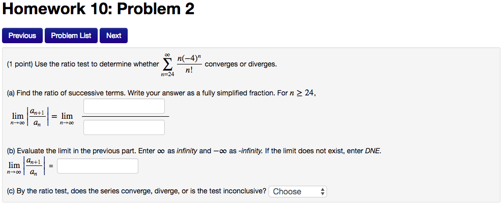 Solved Homework 10: Problem 2 Previous Problem List Next (1 | Chegg.com Solved Homework 10: Problem 2 Previous Problem List Next (1 | Chegg.com