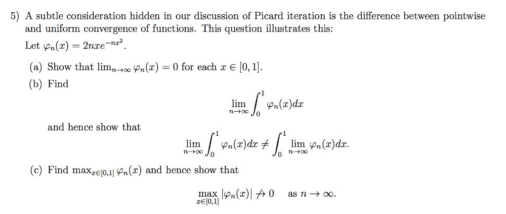 Solved 5) A subtle consideration hidden in our discussion of | Chegg.com