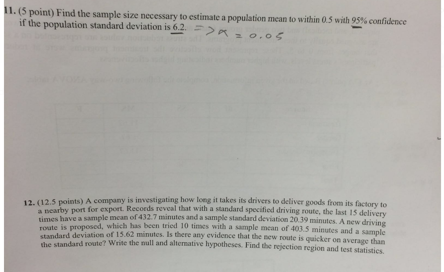 Solved Find The Sample Size Necessary To Estimate A