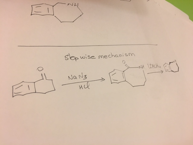 Solved sp wise mechanism Na N3 | Chegg.com