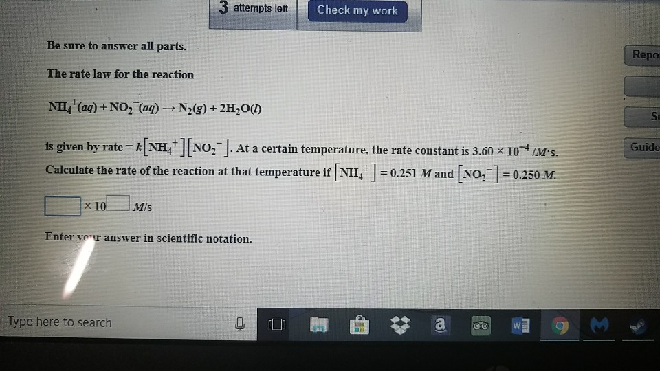 Solved 3 attempts left Check my work Enter your answer in | Chegg.com